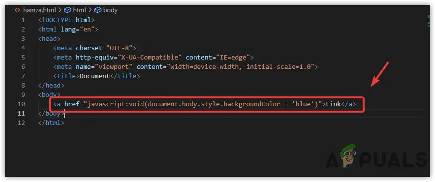 Implementando CSS em um operador Void' title='O que é Javascript:void(0) e como usá-lo?