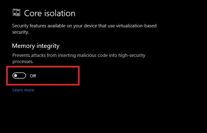 Correção: VAN: RESTRICÇÃO – Erro habilitado para HVCI no Valorant ...